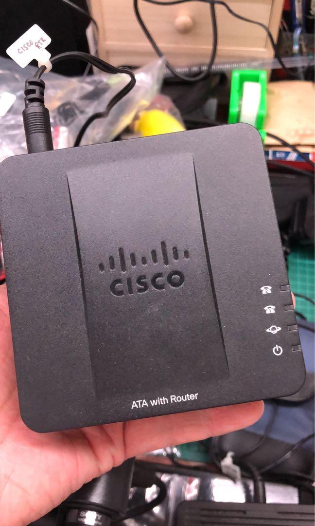 Cisco SPA122 Router, 電腦＆科技, 電腦周邊及配件, Wifi及上網相關產品 - Carousell