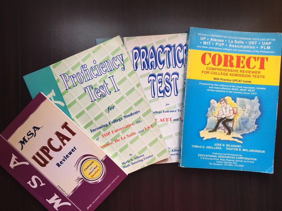 COLLEGE ENTRANCE TESTS REVIEW BOOKS BUNDLE 2, Hobbies & Toys, Books ...