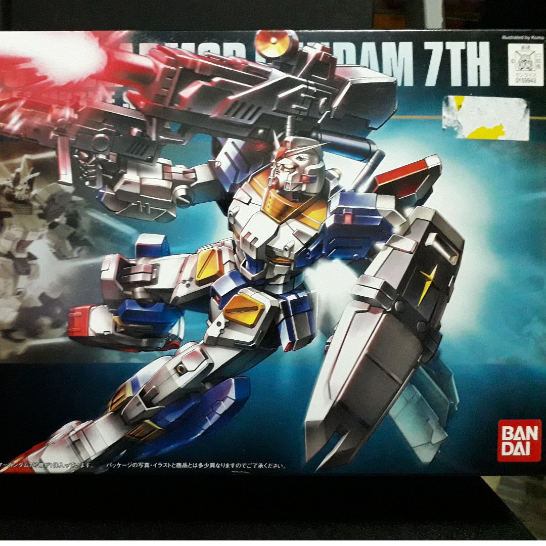 HGUC 1/144 FA-78-3 Full Armor 7th Gundam, Hobbies & Toys, Toys & Games ...