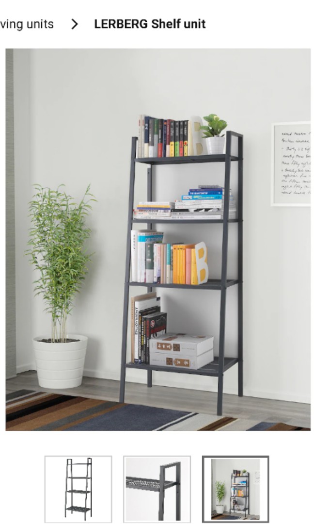 IKEA Lerberg Shelf, Furniture & Home Living, Furniture, Shelves ...