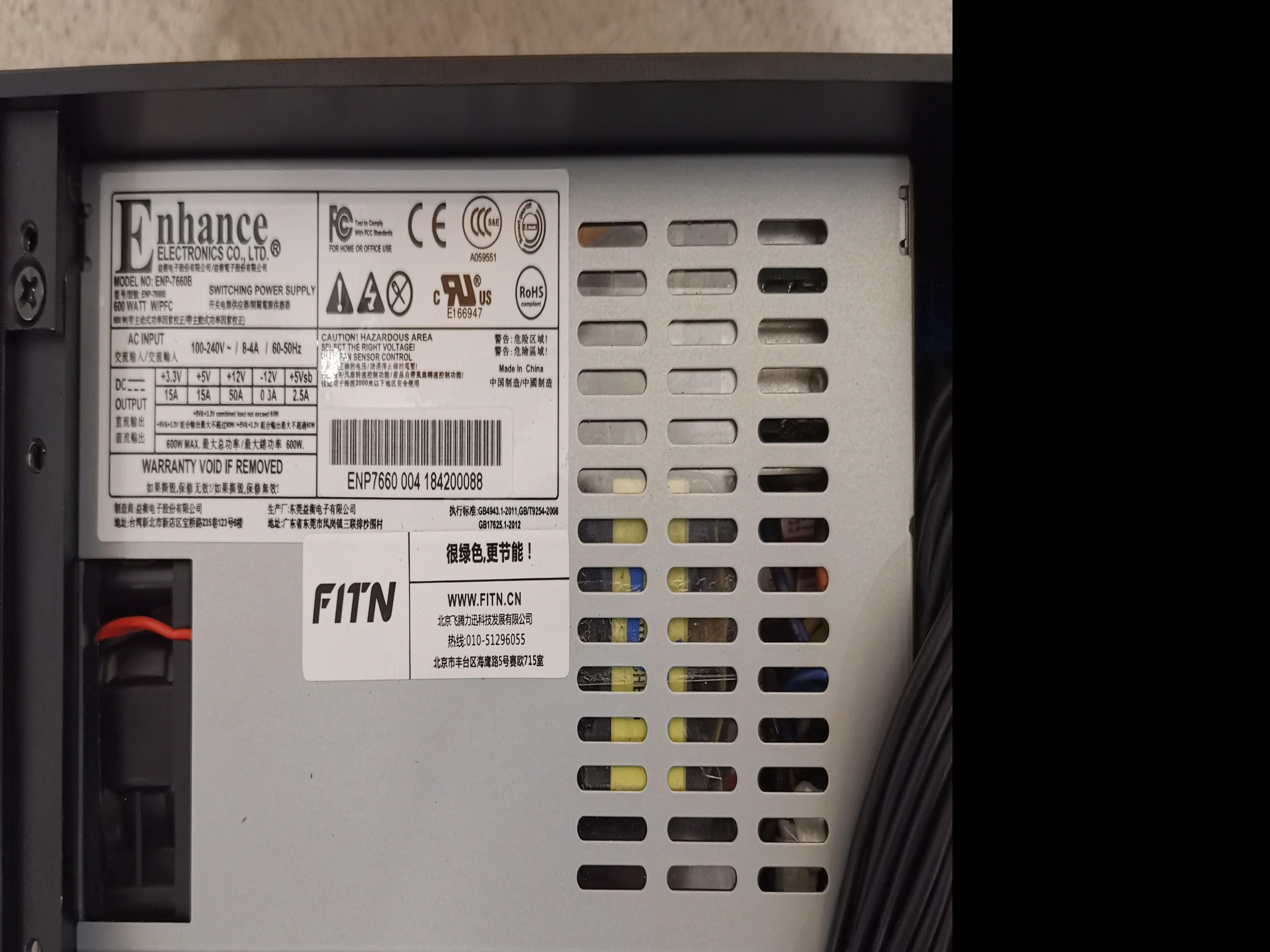 Itx Case 600w Platinum Flex Psu Computers And Tech Parts And Accessories Computer Parts On Carousell