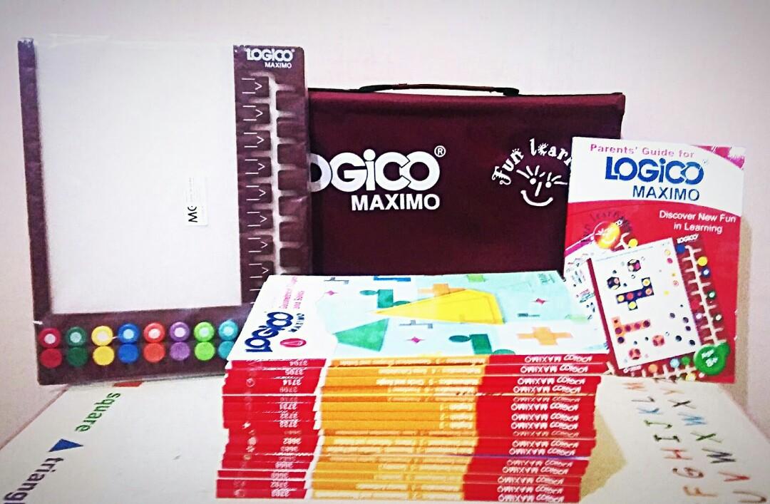 Logico maximo ( GROLIER) fun learning tool for kids, Hobbies & Toys ...