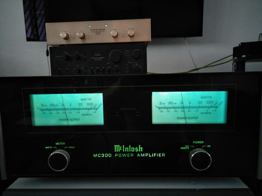 McIntosh MC300 Power Amplifier, Audio, Other Audio Equipment on Carousell