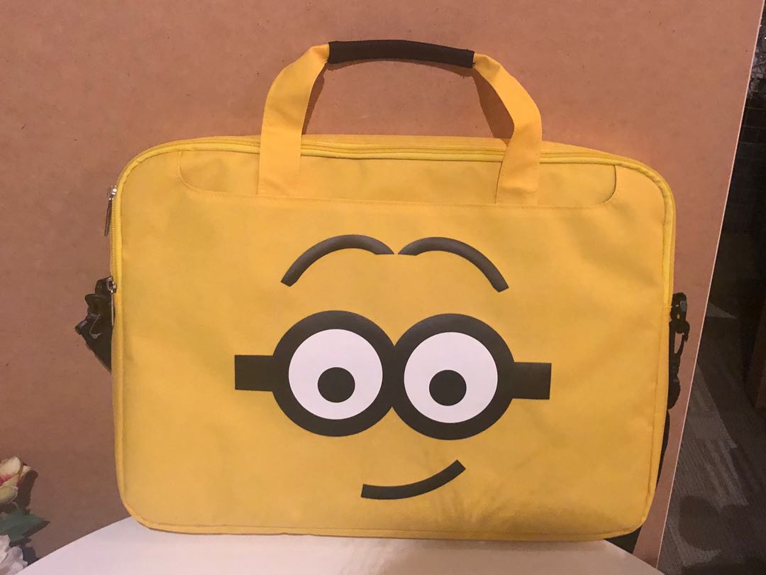 New minions computer bag 全新minions 電腦袋 #sellmybags, 電腦＆科技, 電腦周邊及配件 ...