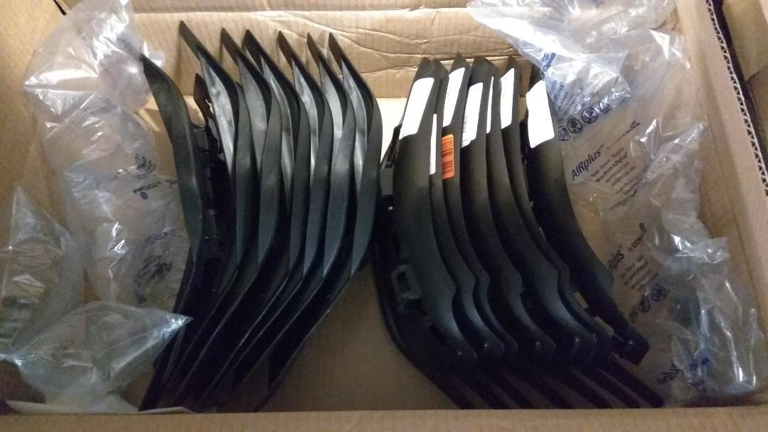 Original New Porsche 997 GT3 brake ducts, direct fitment for 996, 997 ...