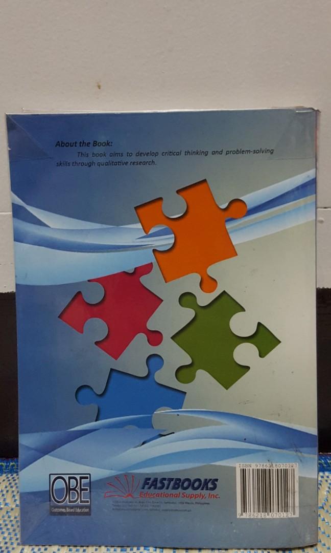 Practical Research 1 : Basics of Qualitative Research (Senior High ...