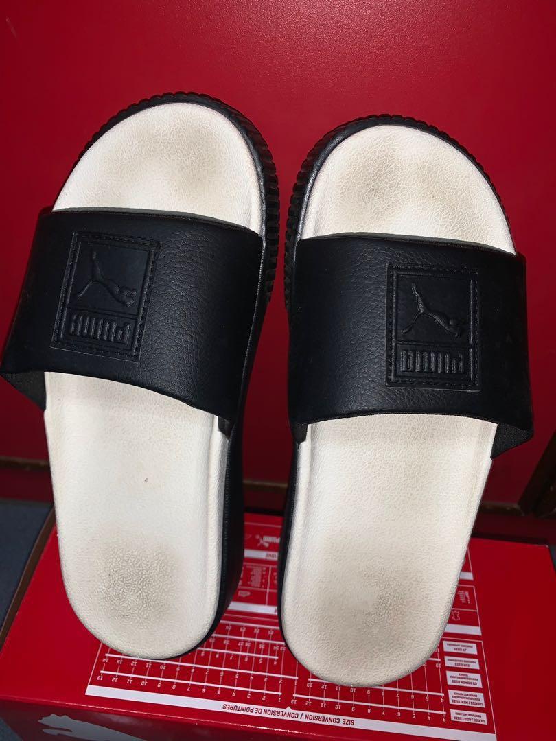 Authentic Puma Platform Slides, Women's Fashion, Footwear, Flipflops ...