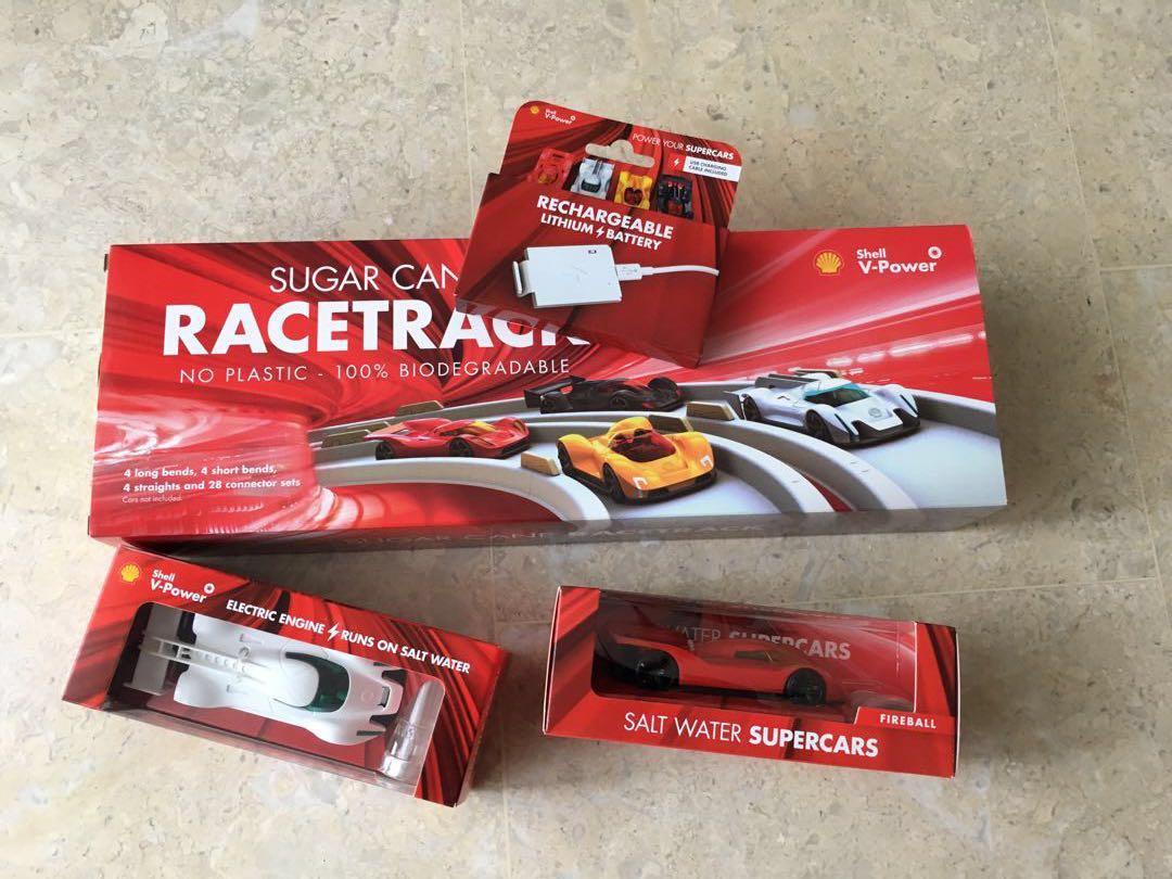 Shell salt water Slot cars and sugar cane Race Track tamiya, carrera ...