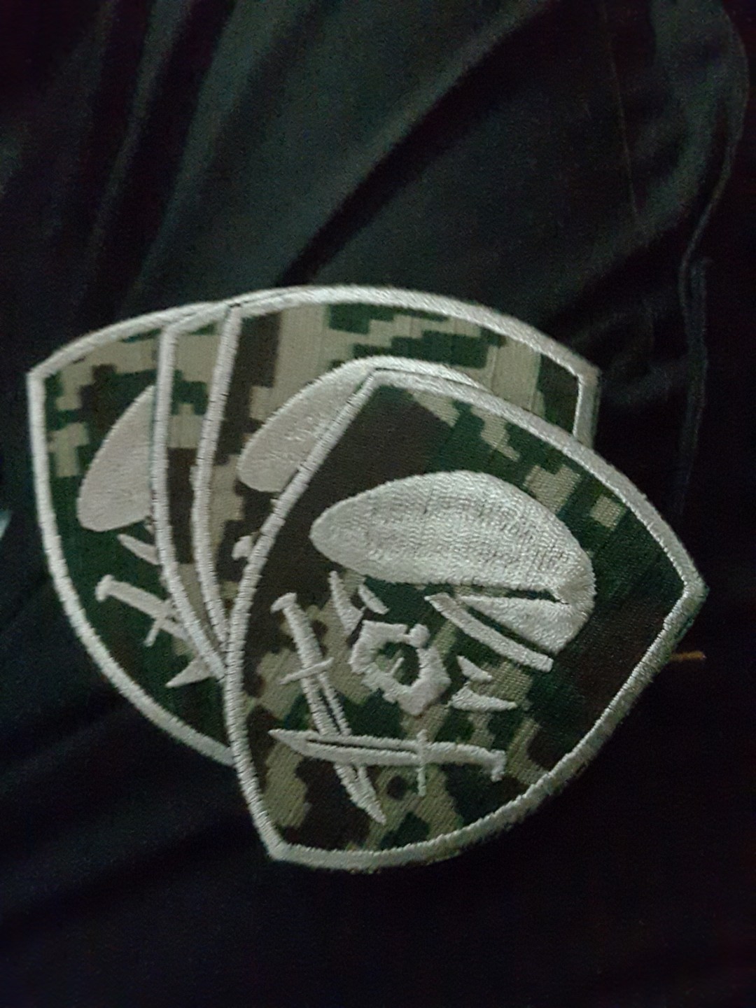 Skull dagger special force patch tactical military, Hobbies & Toys ...