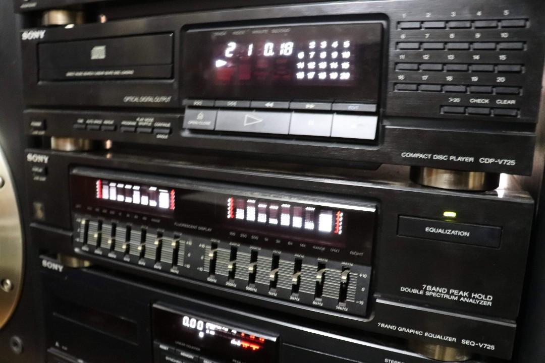 Sony MIDI Component With 3 Way Speakers, Audio, Soundbars, Speakers ...