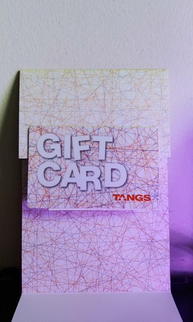 TANGS Gift Card (worth $400), Tickets & Vouchers, Vouchers on Carousell