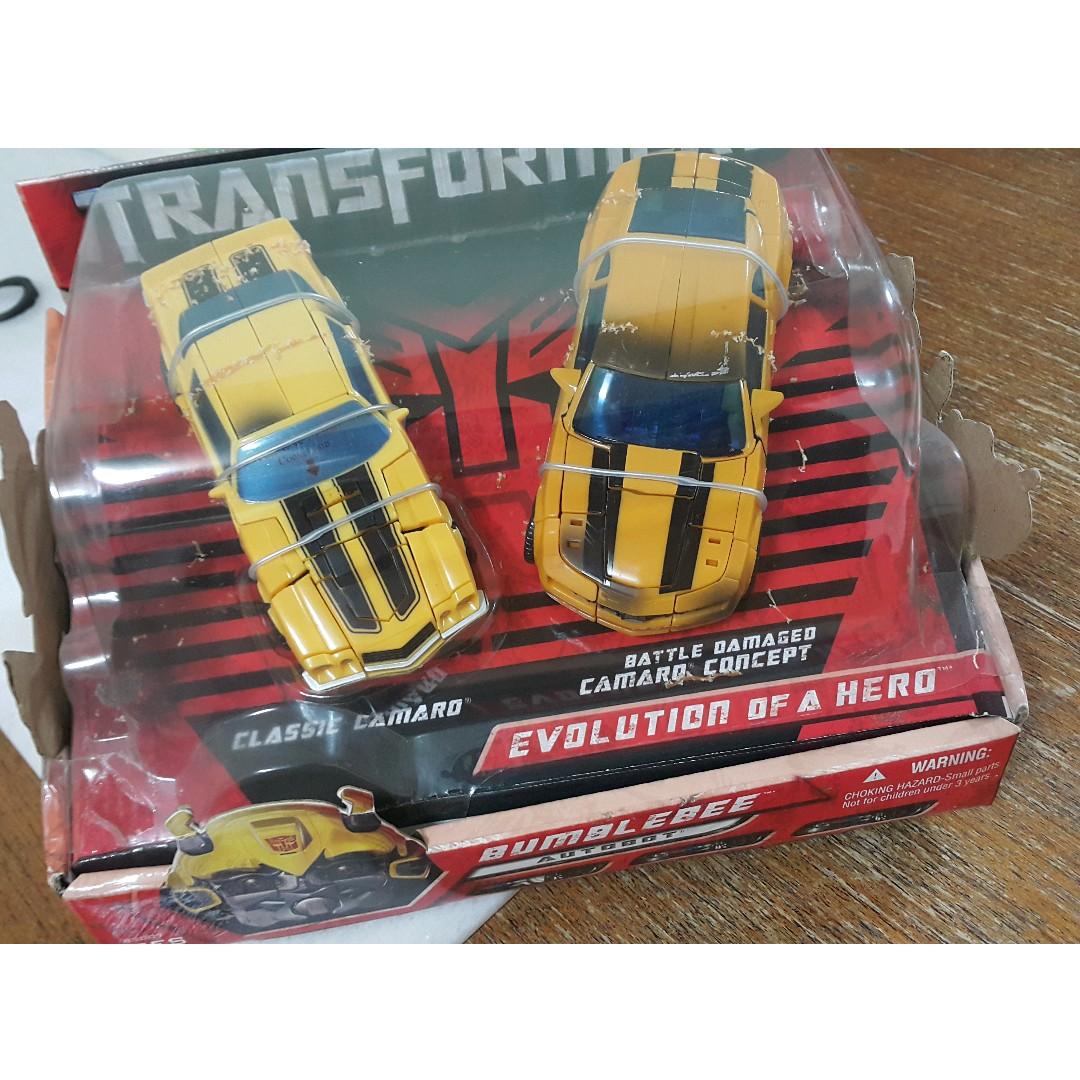 Transformers Movies twin pack Bumblebee Classic Camero and Battle ...