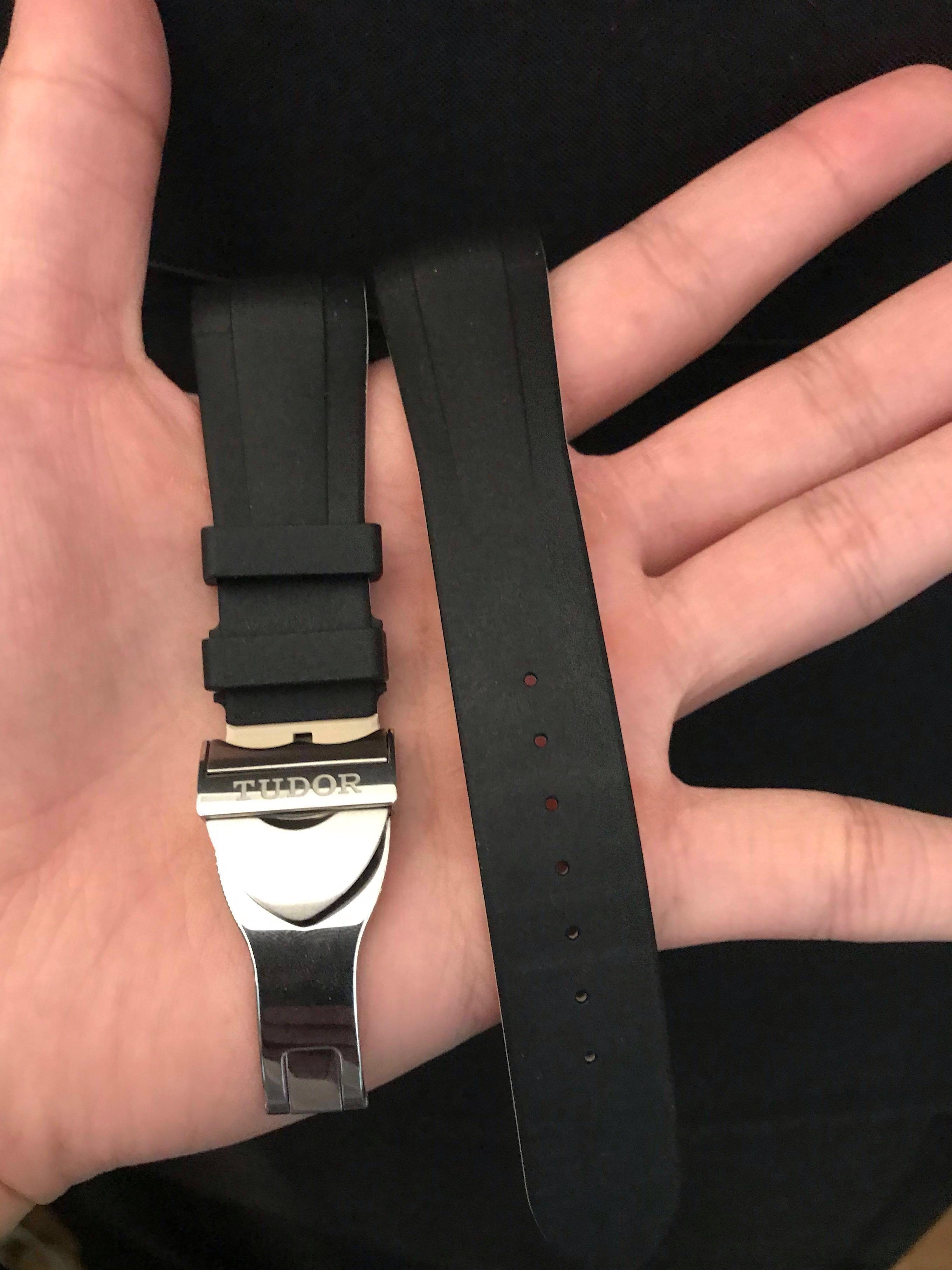 Tudor Deployant clasp + Rubber B strap for Tudor, Luxury, Watches on ...