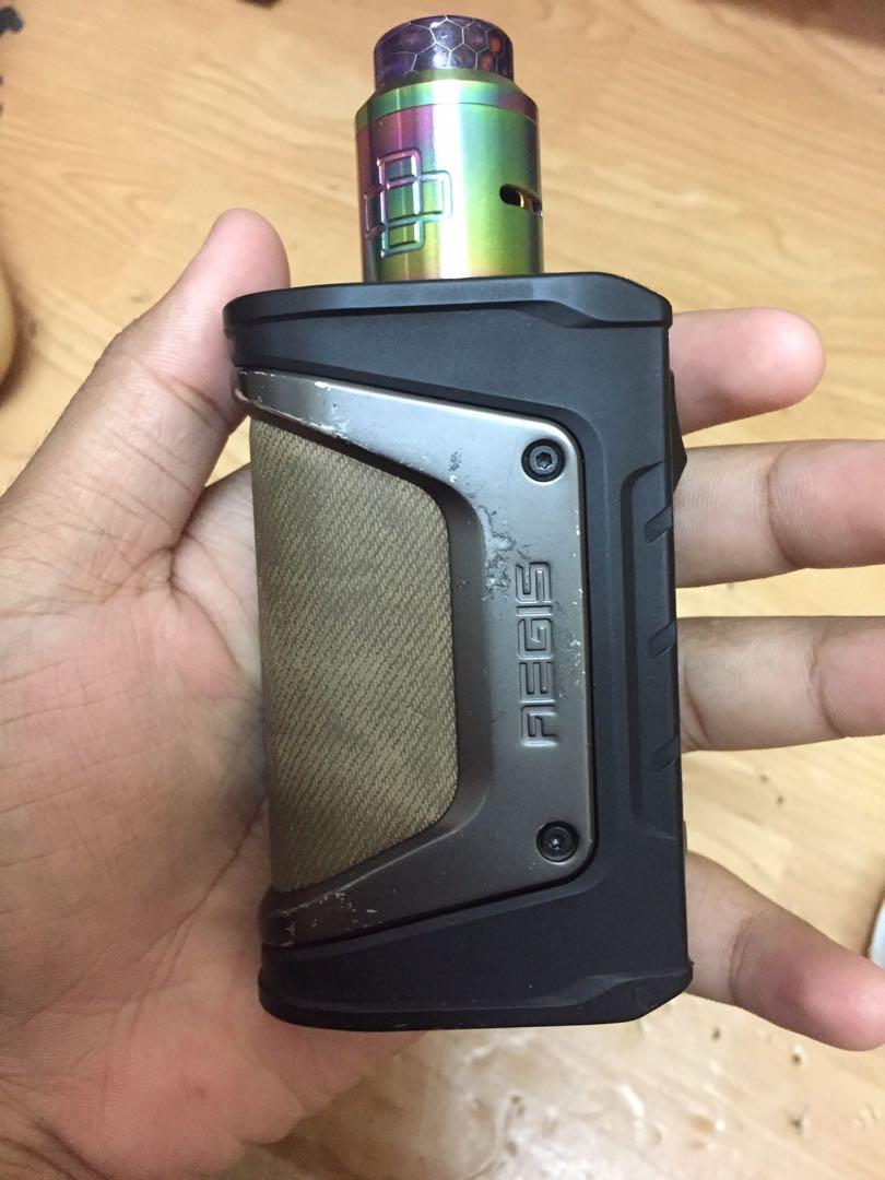 Vape aegis legend 200wat, TV & Home Appliances, TV & Entertainment, TV ...