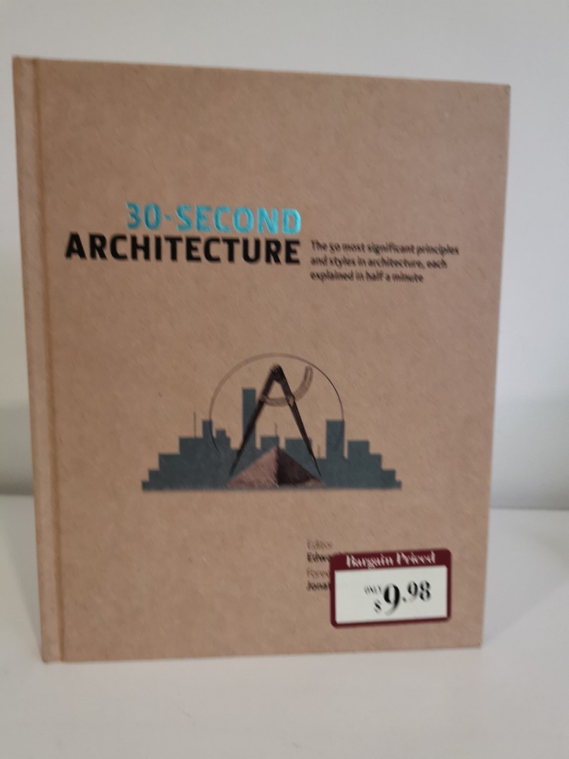 30 second architecture (Hard Cover), Hobbies & Toys, Books & Magazines ...