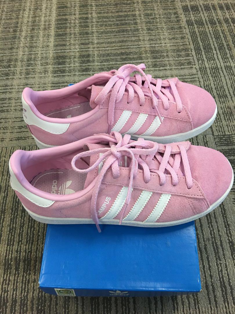 Adidas Originals Campus Pink, Women's Fashion, Footwear, Sneakers on ...