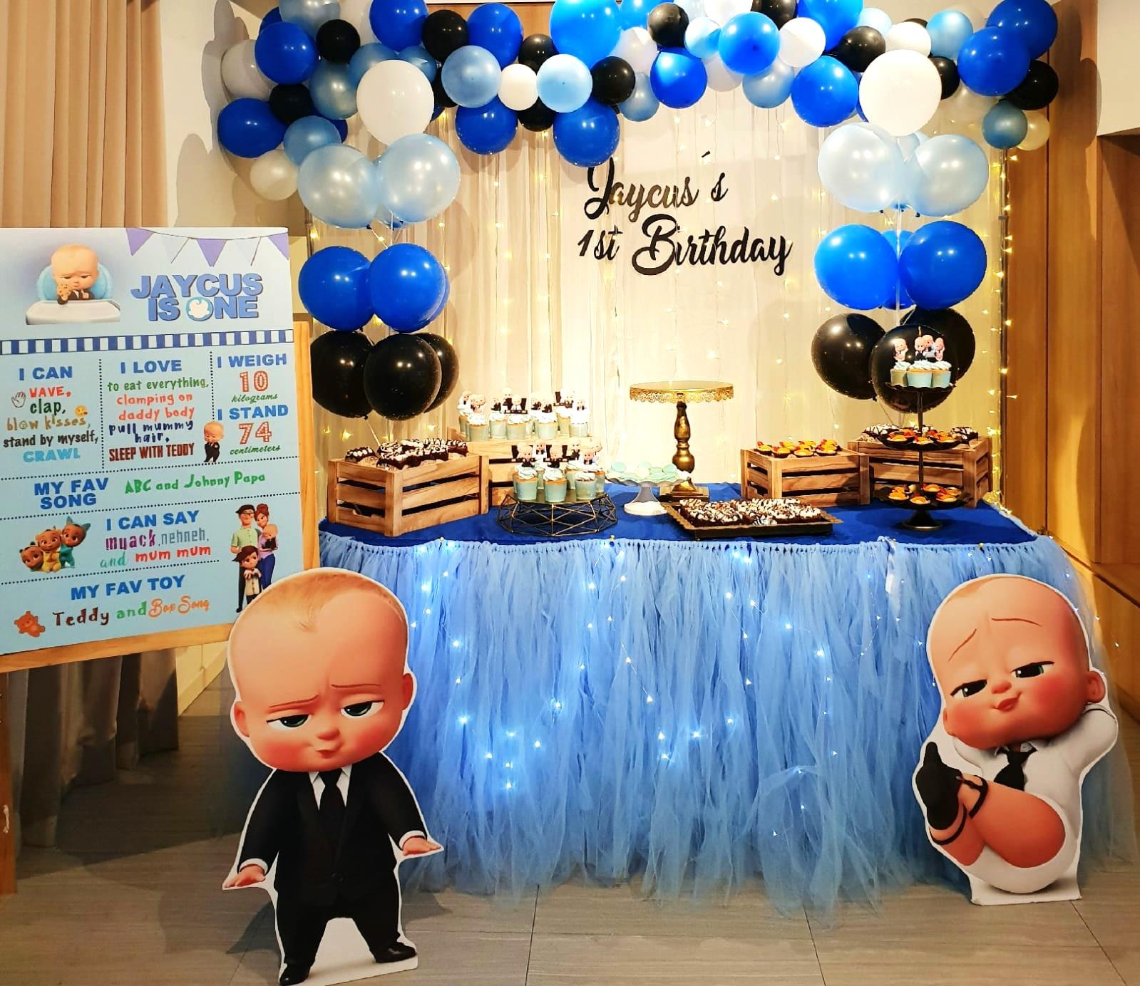 Baby Boss Dessert Table, Food & Drinks, Gift Baskets & Hampers on Carousell
