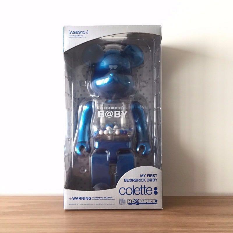 BE@RBRICK Chaiki Colette My First Bearbrick Blue Medicom Toy Figure 400 ...