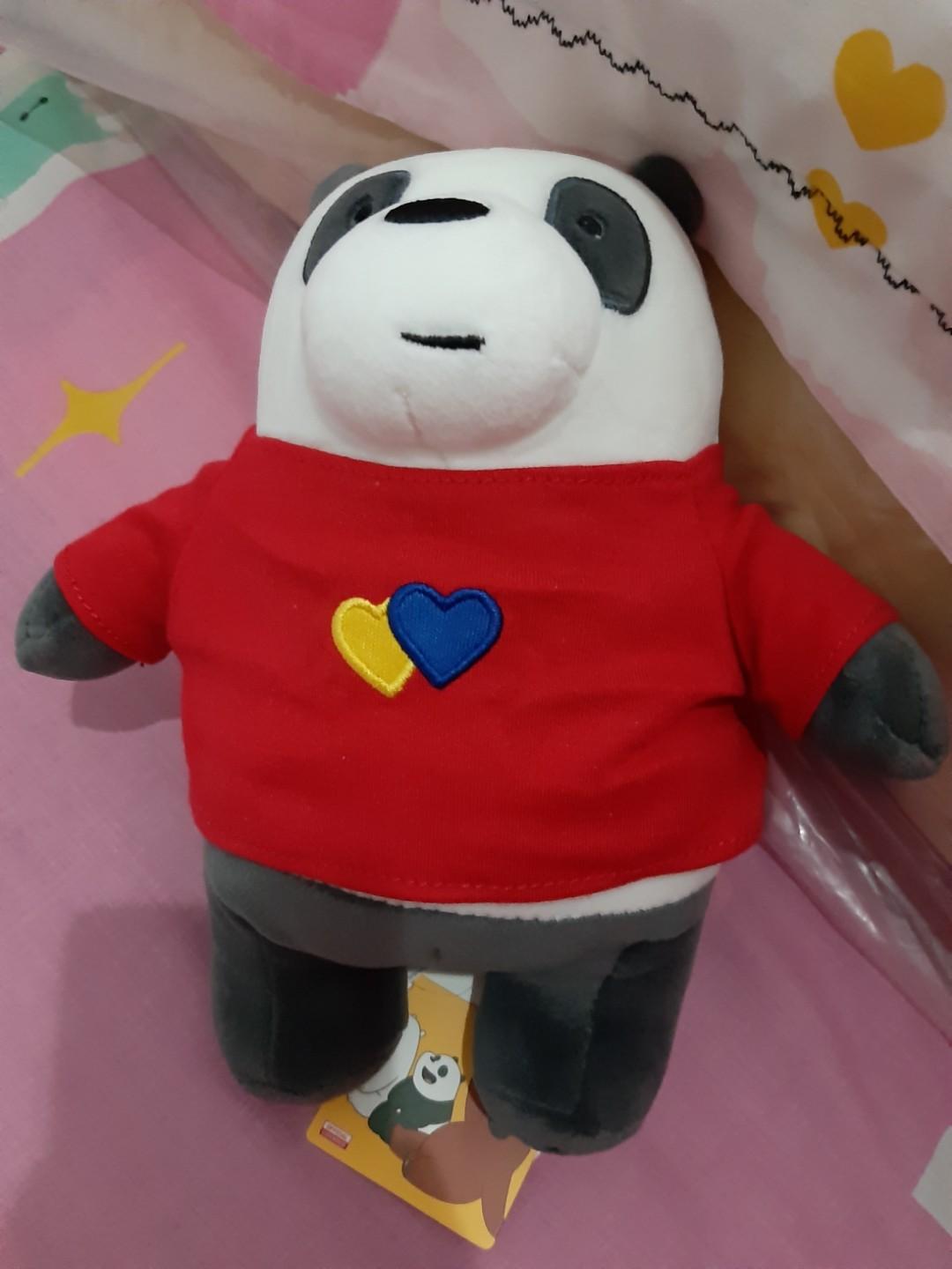 Boneka We Bare Bear Baju, Toys & Collectibles, Mainan di Carousell