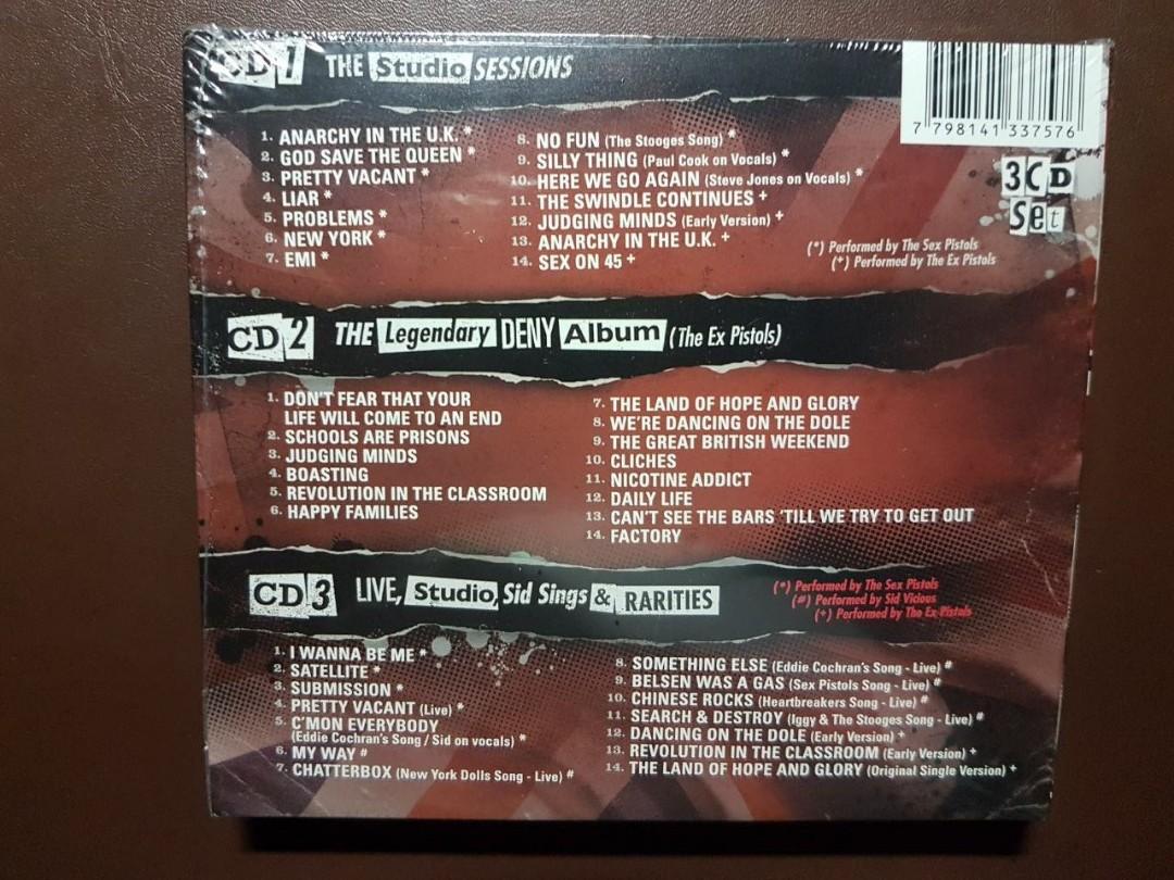 Cd The Many Faces Of Sex Pistols Brand New Hobbies And Toys Music