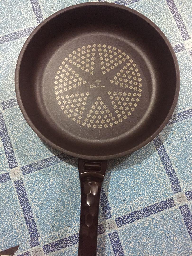 coocan diamond frying pan 30cm, TV & Home Appliances, Kitchen ...