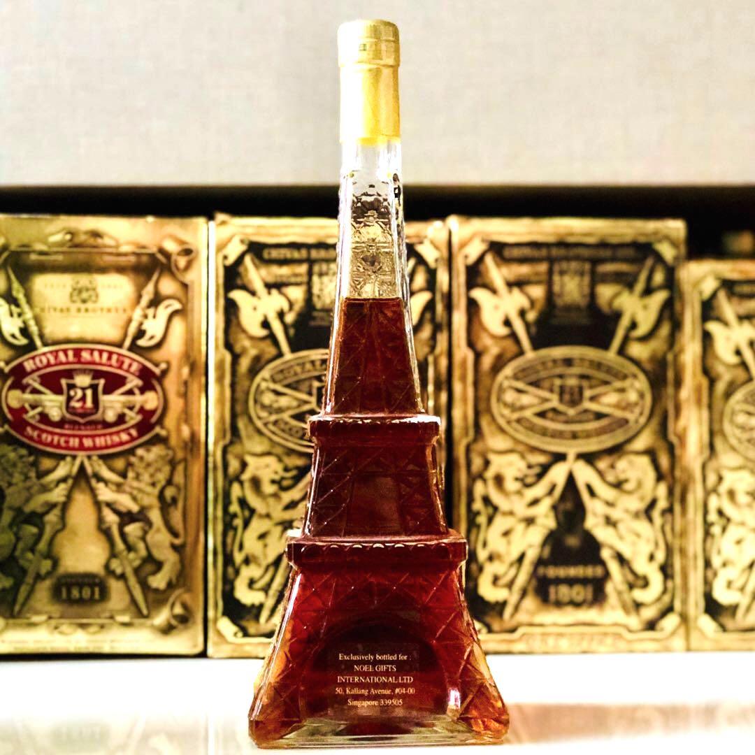 Courriere XO Eiffel Tower Brandy Cognac 700ml, Food & Drinks, Alcoholic ...