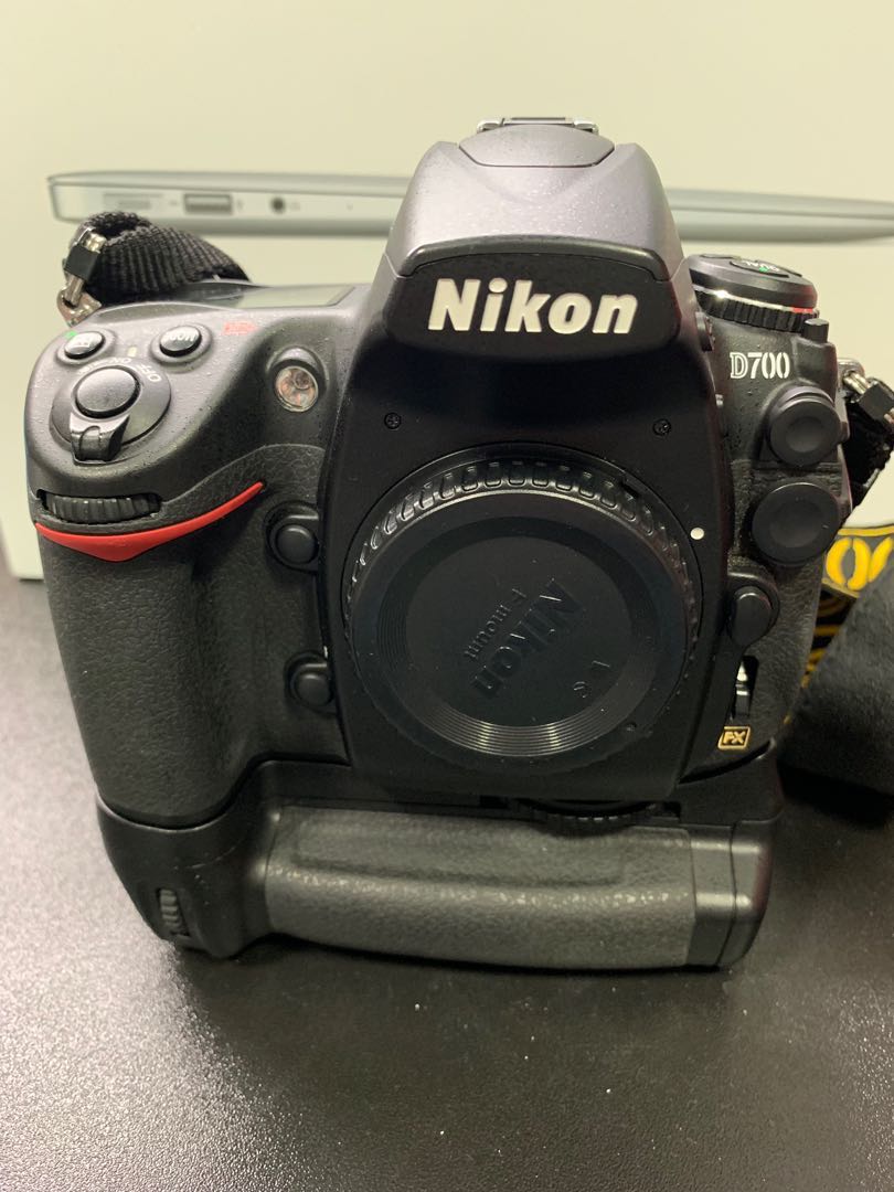 D700 Body + Original Battery Grip, Photography, Cameras on Carousell
