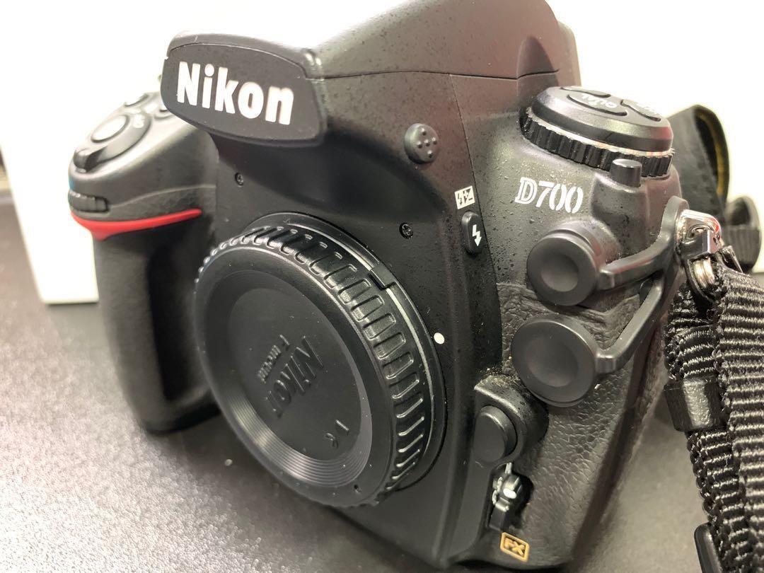 D700 Body + Original Battery Grip, Photography, Cameras on Carousell
