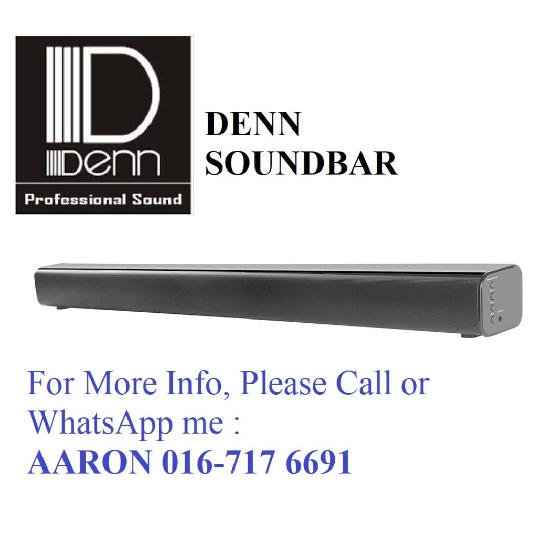 Denn Soundbar, Audio, Soundbars, Speakers & Amplifiers on Carousell