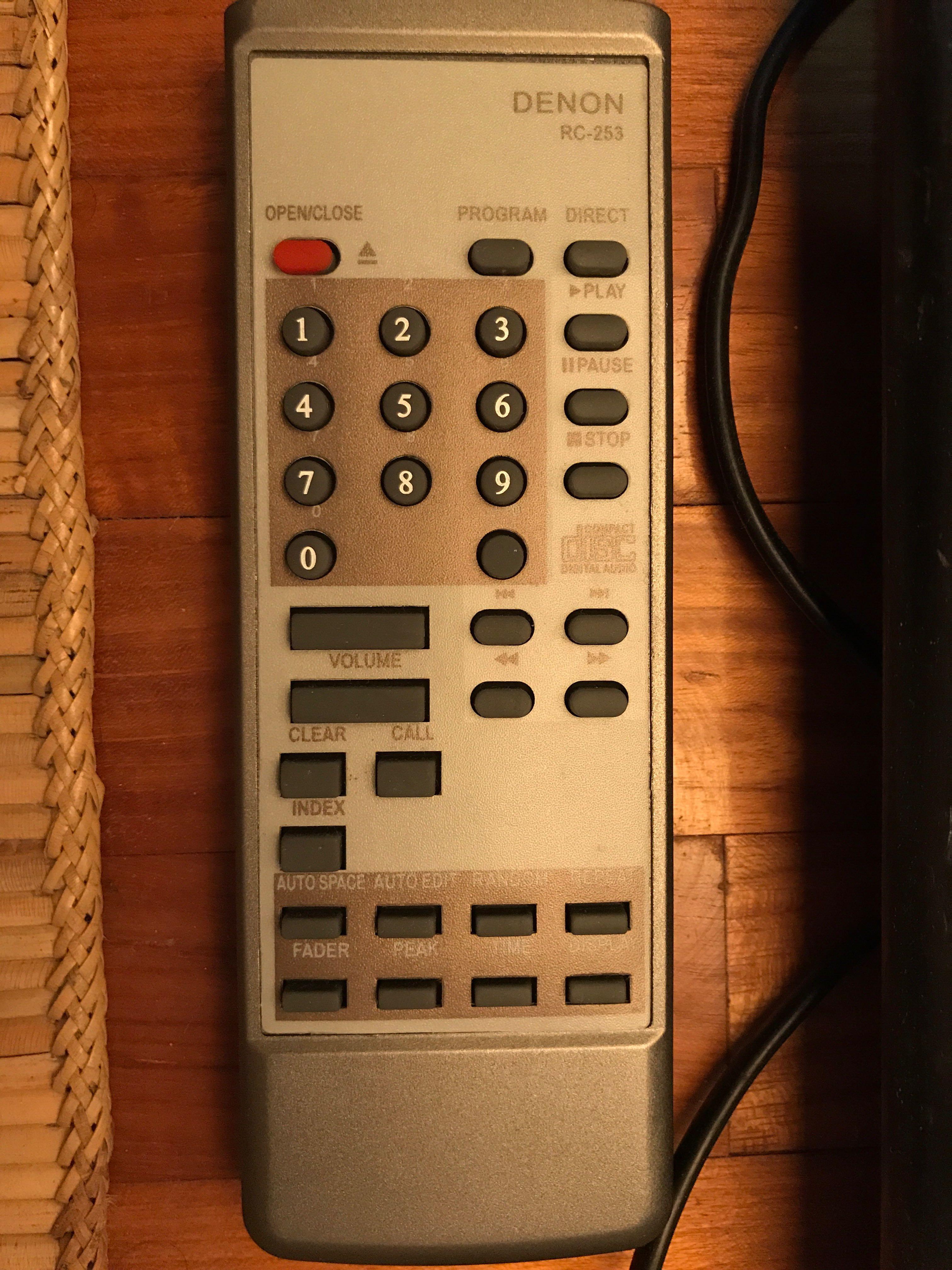 Denon Remote Control, Audio, Soundbars, Speakers & Amplifiers on Carousell