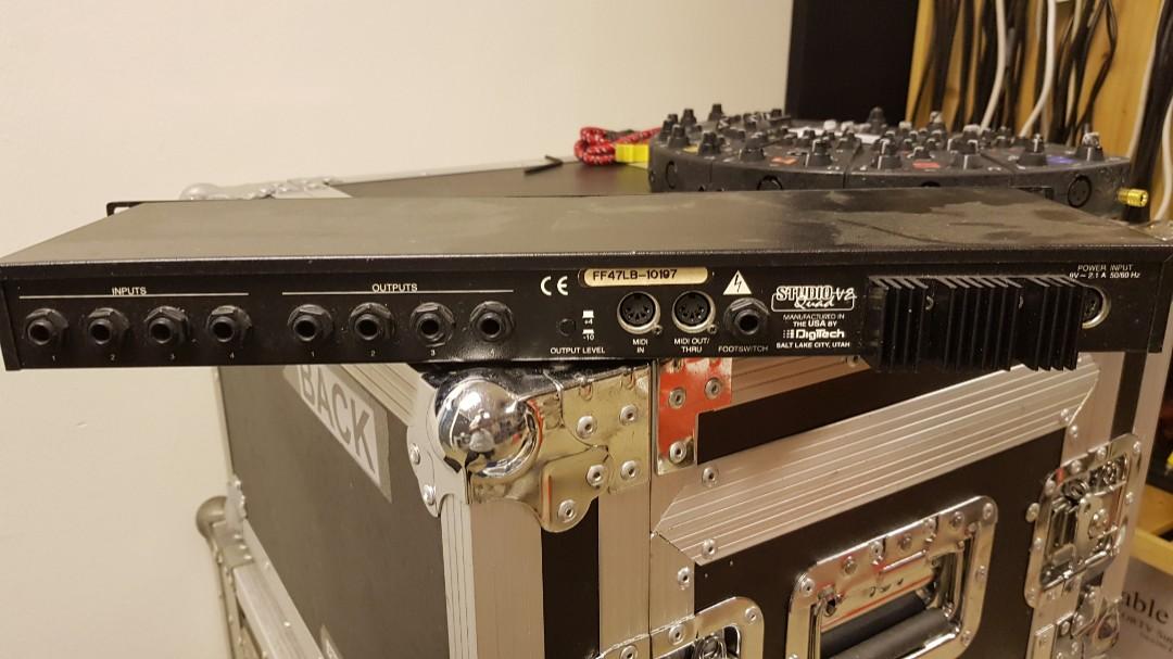 DigiTech Studio Quad V2 4-in 4-out Effects Processor Display ...