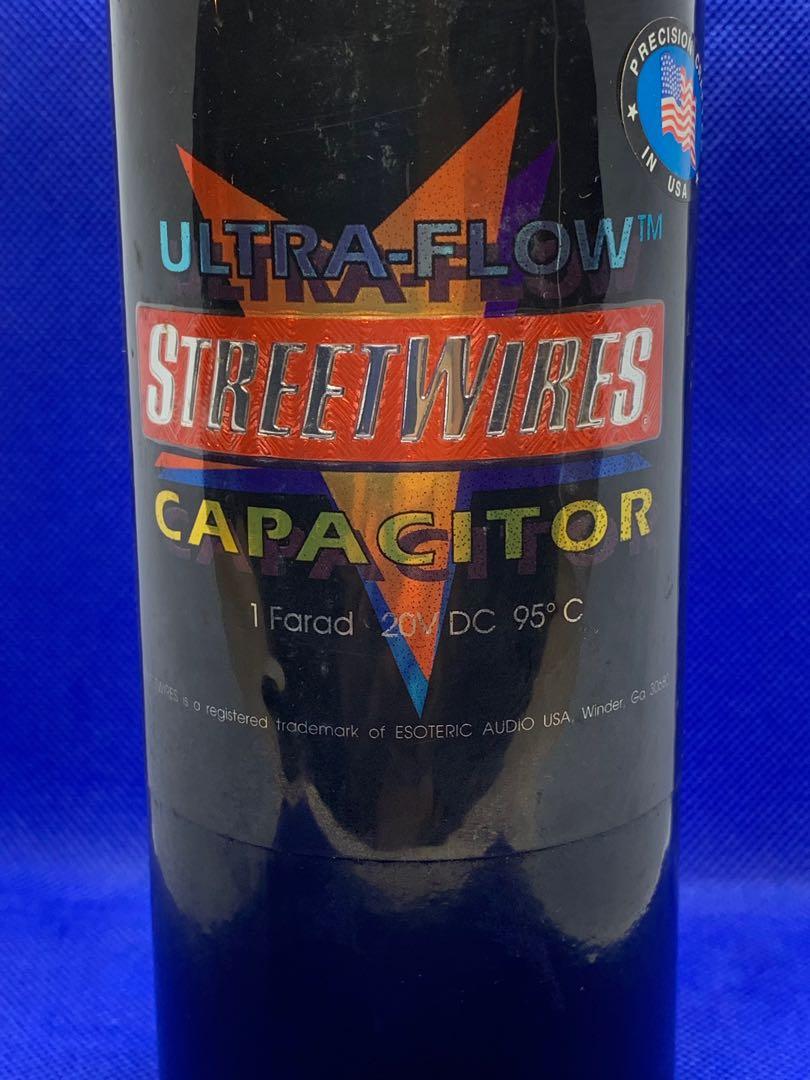 ESOTERIC AUDIO STREETWIRE ULTRA-FLOW 1 FARAD CAPACITOR, Car Accessories ...
