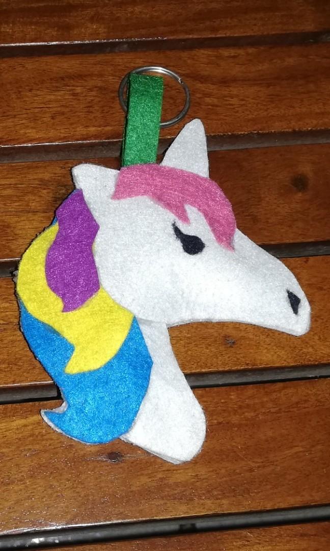 Handmade Felt Keychain - MTO, Hobbies & Toys, Stationary & Craft ...