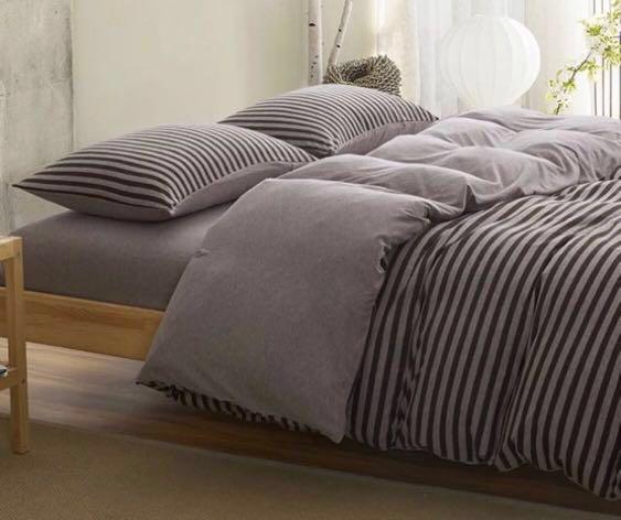 Ikea Cooler Quilt + Muji-inspired Quilt cover set, Furniture & Home ...