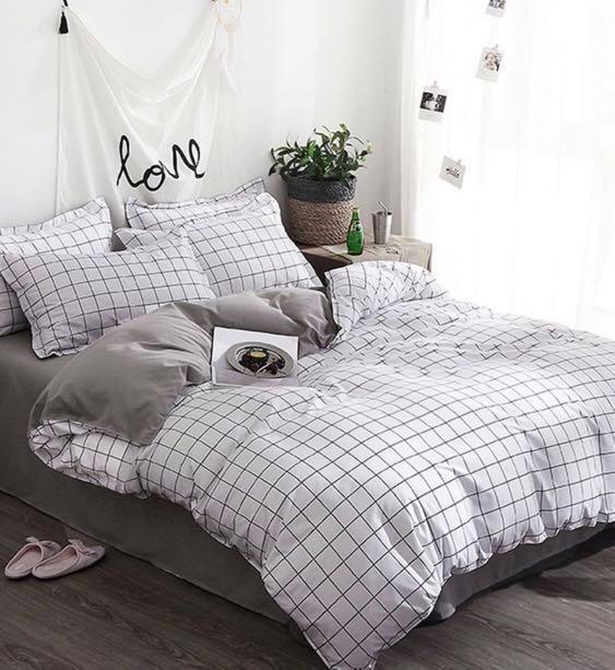 Ikea Cooler Quilt + Muji-inspired Quilt cover set, Furniture & Home ...