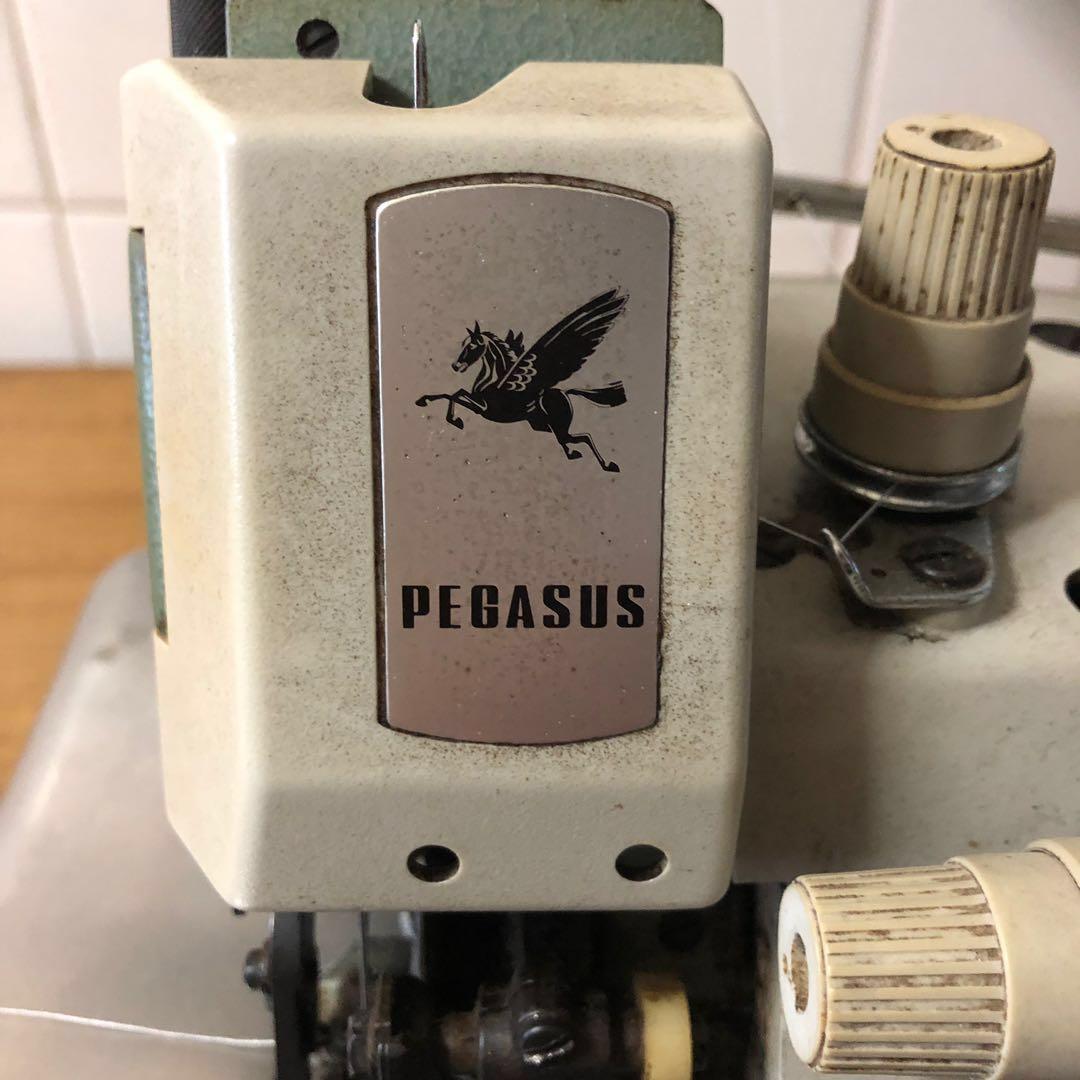 Industrial Pegasus Table Mount Sewing Machine, Model R53-01 With 3 ...
