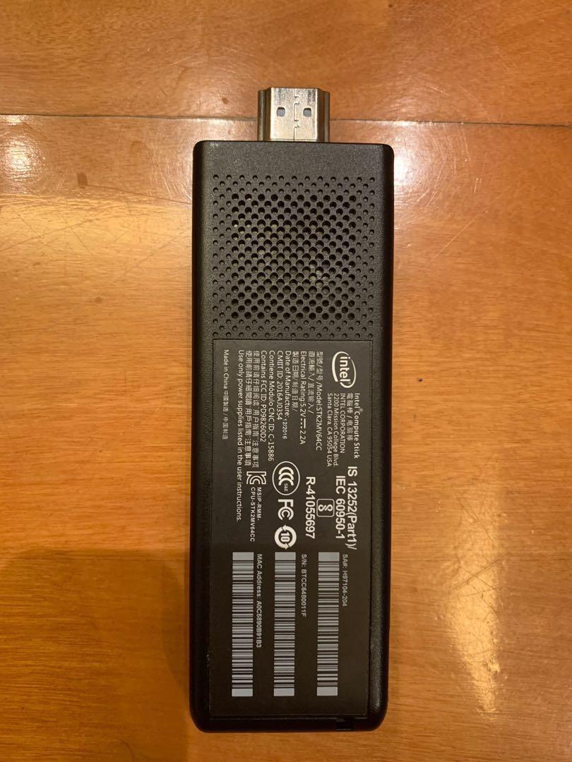intel compute stick m5 vpro stk2mv64cc, 電腦＆科技, 桌上電腦 - Carousell