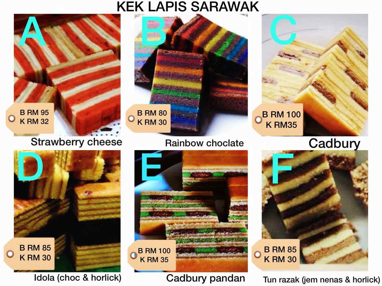 Kek Lapis Sarawak Open Order For Raya!, Food & Drinks, Homemade Bakes ...