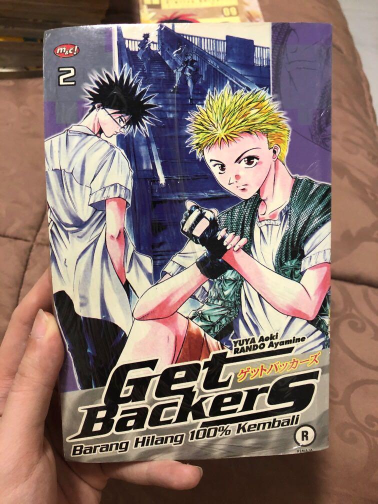 Komik Get Backers, Buku & Alat Tulis, Komik dan Manga di Carousell