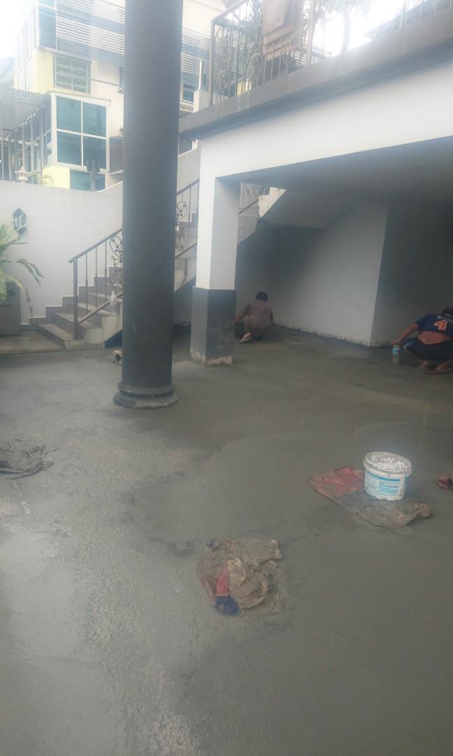 Lantai simen/render, Services, Home Services, Renovations on Carousell