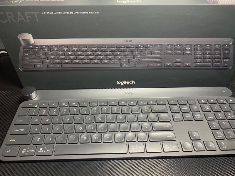 Logitech craft keyboard, Computers & Tech, Parts & Accessories ...