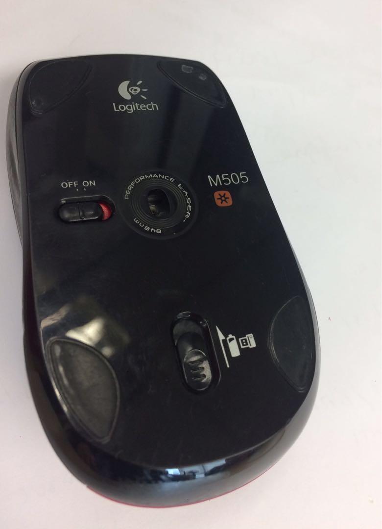 Logitech wireless mouse m505, Computers & Tech, Parts & Accessories ...