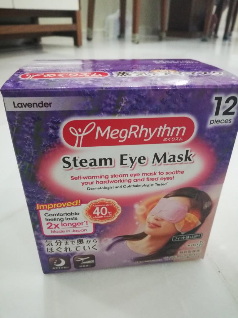 Meg Rhythm Steam Eye Mask, Beauty & Personal Care, Face, Face Care on ...