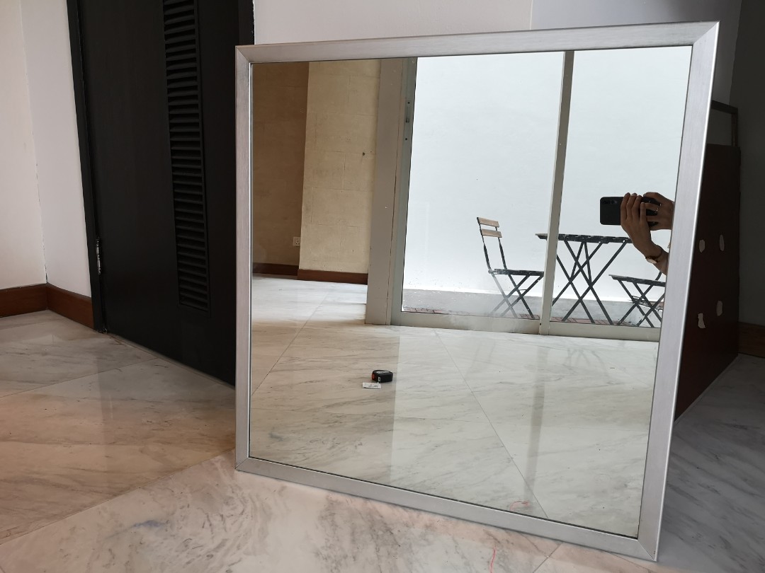Mirror(a) 70cm x 73xm, Furniture & Home Living, Home Decor, Mirrors on ...