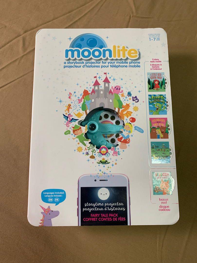 Moonlite Fairy Tale Story Book Projector with 5 Stories, Babies & Kids ...