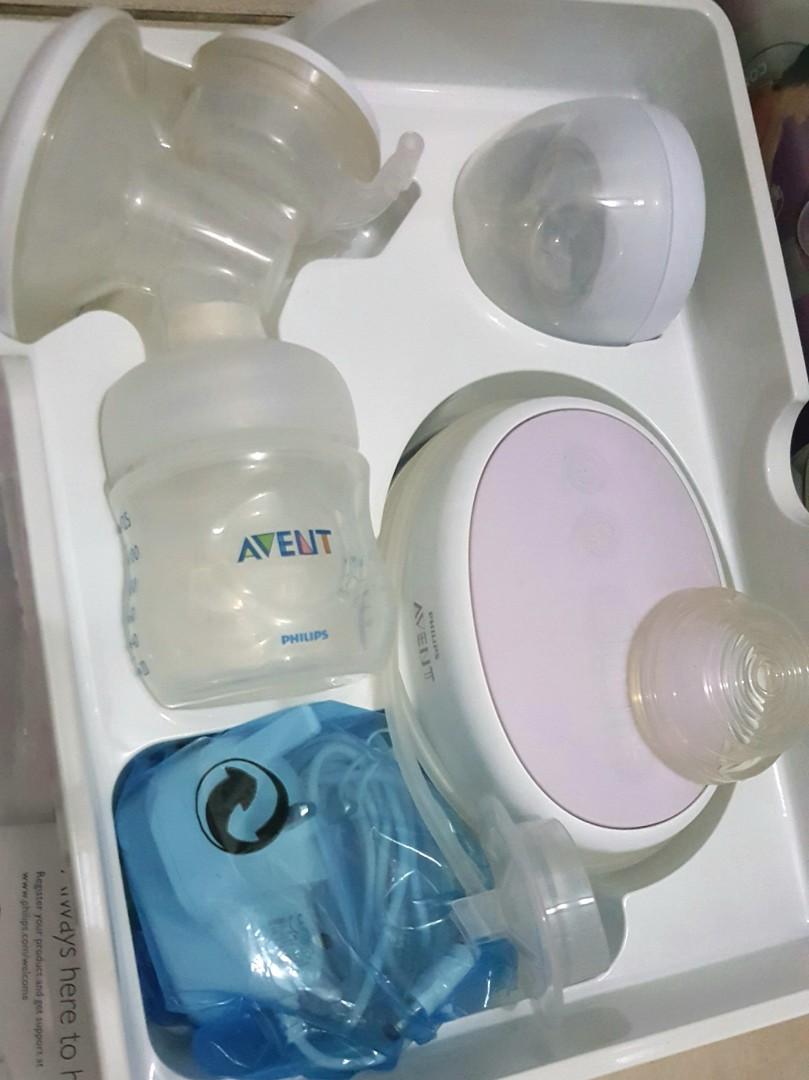 Pompa asi listrik AVENT, Bayi & Anak, Perawatan & Makanan Anak di Carousell