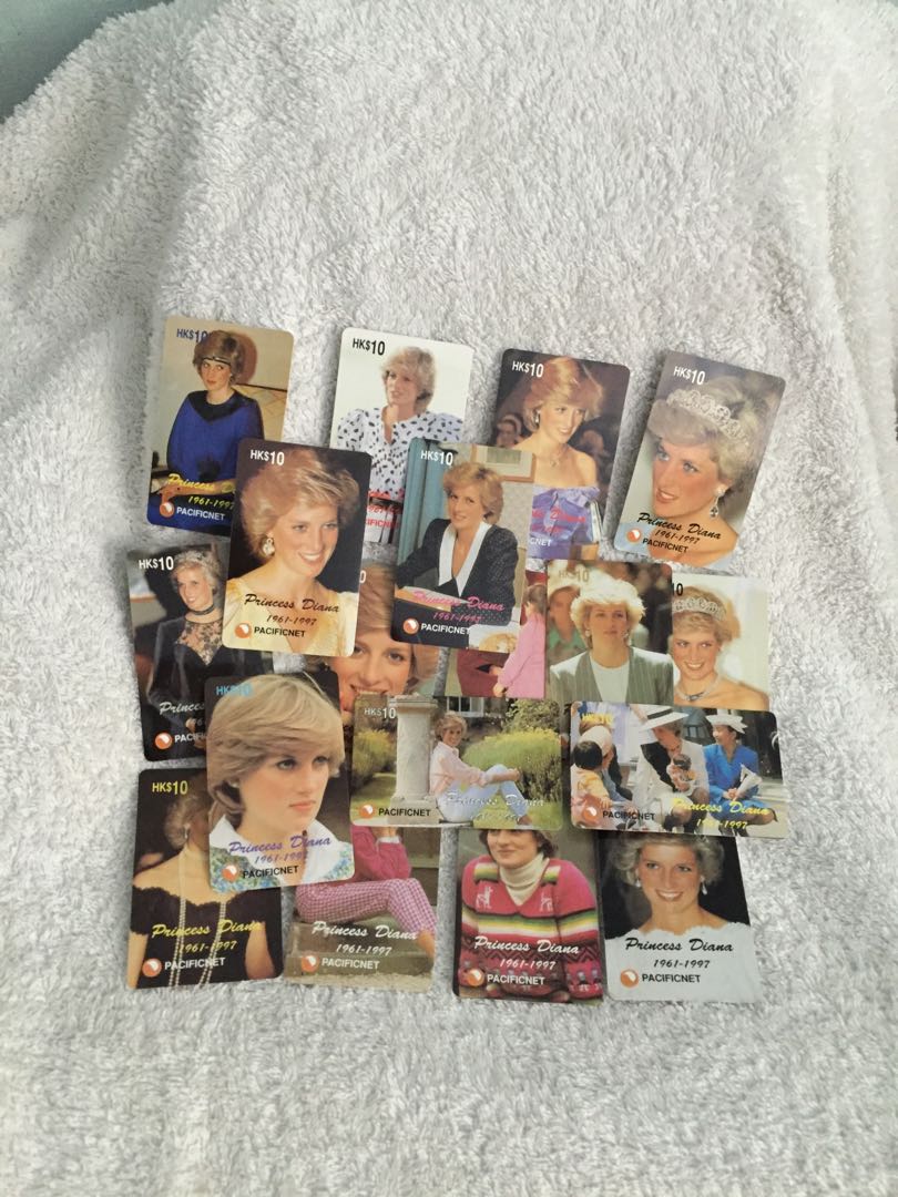 Princess Diana Phone Cards, Hobbies & Toys, Memorabilia & Collectibles ...