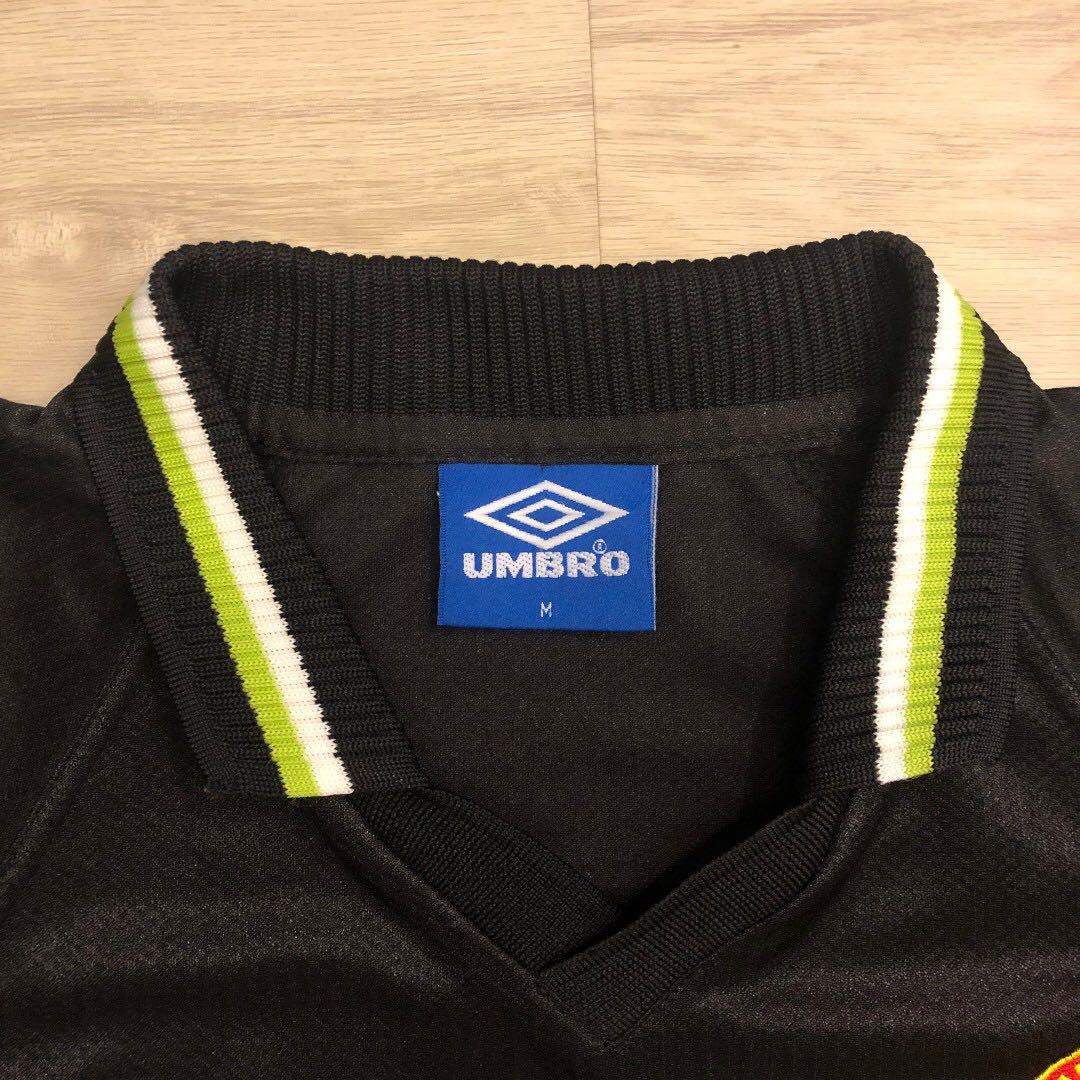 RARE Umbro Man Utd 1998/1999 Third Kit (Authentic) M, Sports Equipment ...