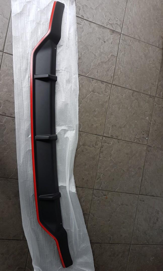 Rear diffuser for Honda Jazz Fit 2018 2019 models, Car Accessories ...