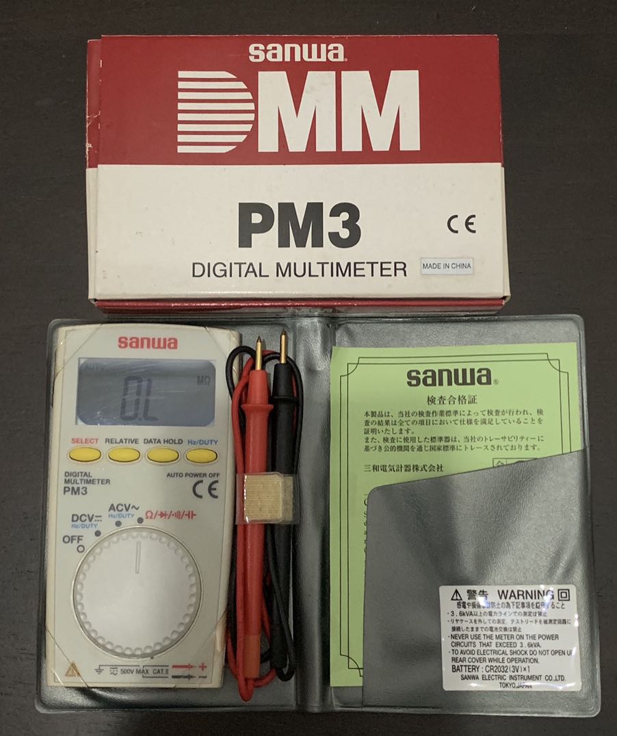 Sanwa PM3 Pocket Multimeter, Health & Nutrition, Health Monitors ...